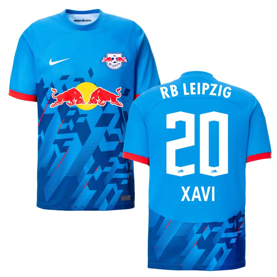 MAILLOT ENFANT RB LEIPZIG THIRD 2023 2024 XAVI | Foot Dealer