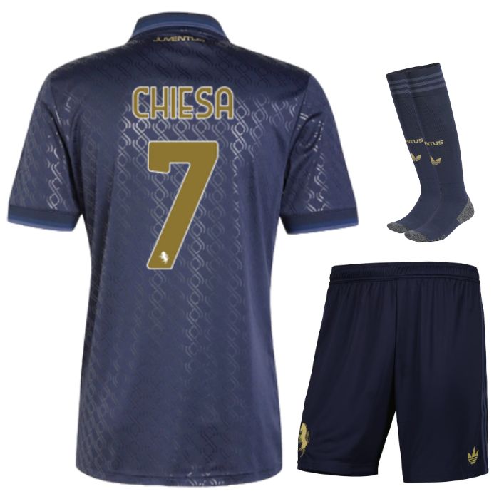 Maillot Kit Enfant Juventus Third 2024 2025 Chiesa | Foot Dealer