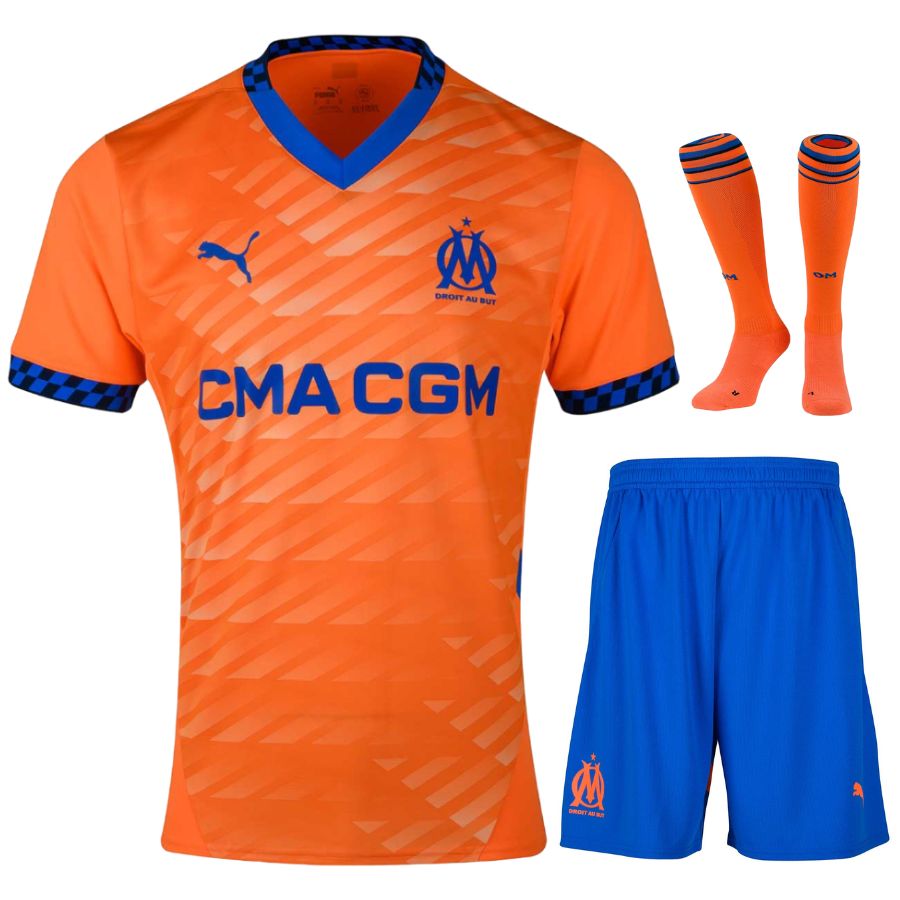 Maillot Kit Enfant OM Third 2024 2025 | Foot Dealer