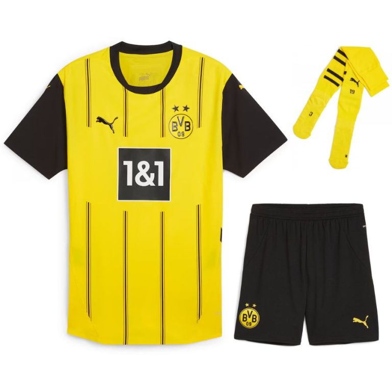 Maillot Kit Enfant BVB Dortmund Domicile 2024 2025 | Foot Dealer