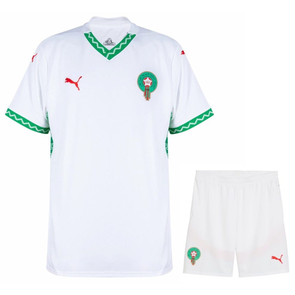 Maglia Marocco Away Bambino 2026 2027 | Commerciante di calcio