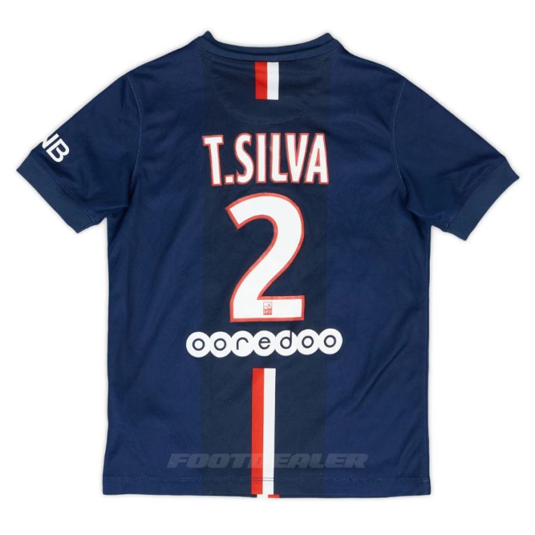 Maillot PSG Domicile 2014 2015 T. Silva | Foot Dealer