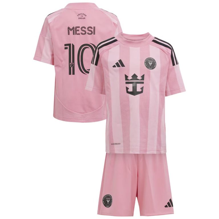 Maillot Kit Enfant Inter Miami Domicile 2025 2026 Messi | Foot Dealer