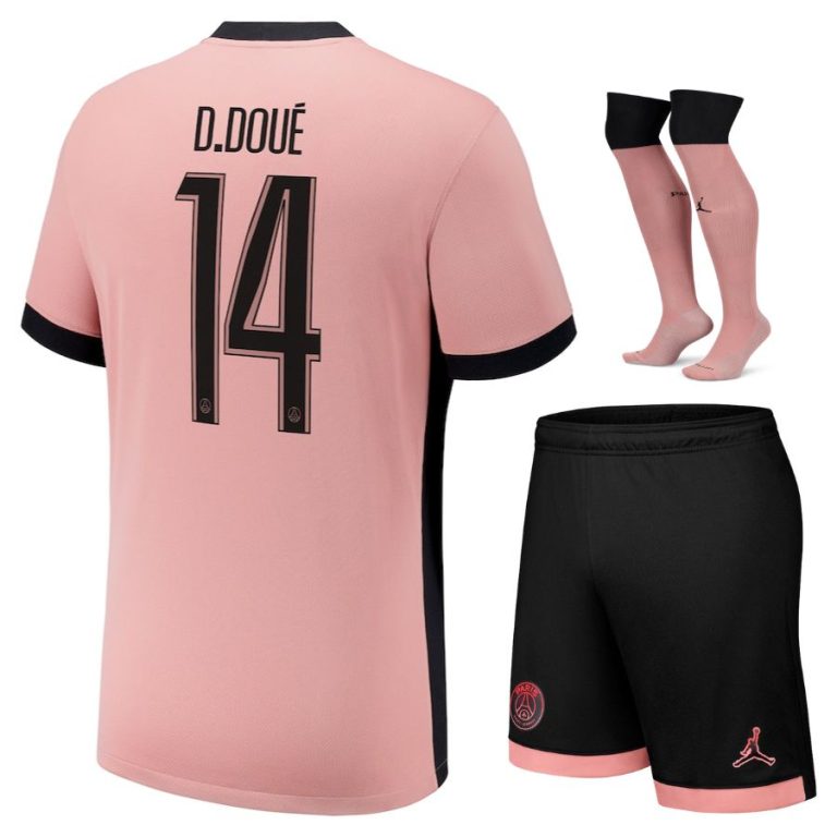 Maillot PSG Third 2024 2025 Désiré Doué | Foot Dealer