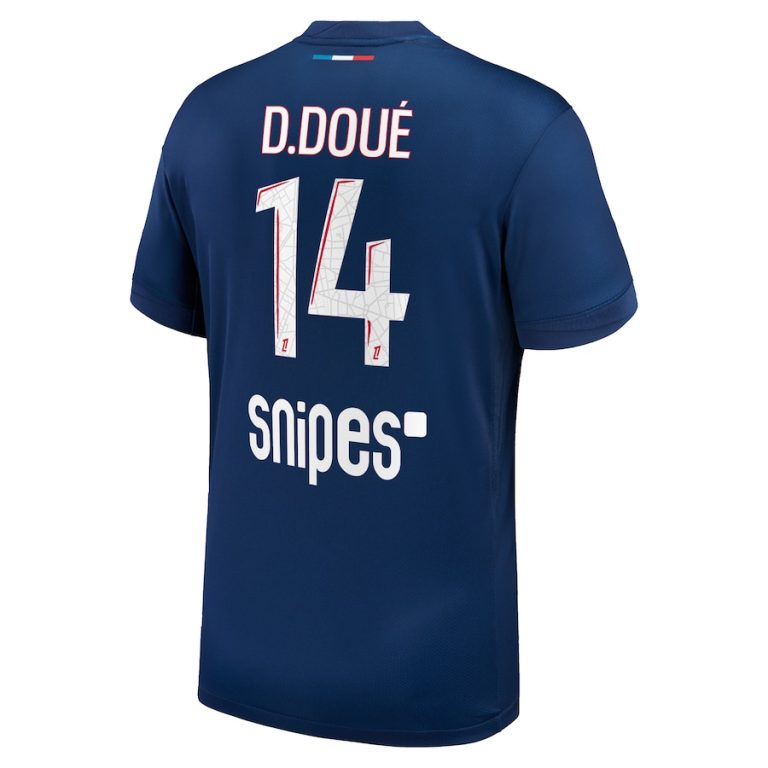 Maillot PSG Domicile 2024 2025 Désiré Doué 1 Etoile | Foot Dealer