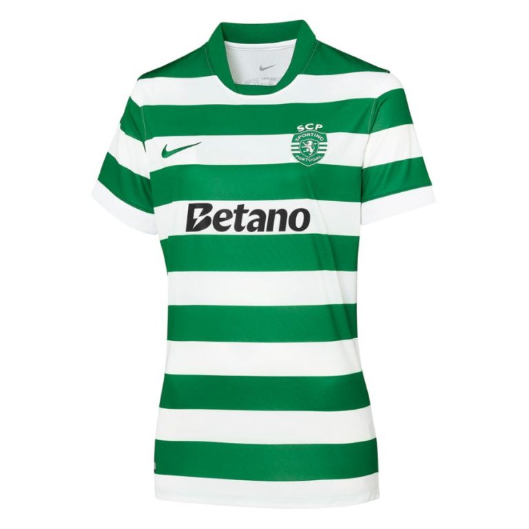 Sporting Home Jersey 2025 2026 කාන්තා | පාපන්දු බෙදාහරින්නා
