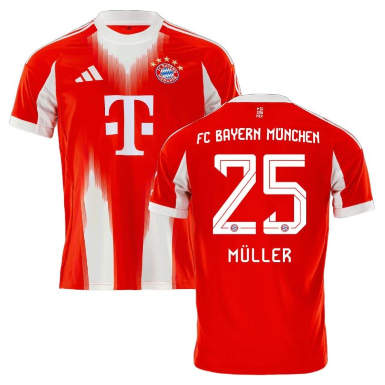 Camisa titular do Bayern de Munique 2025-2026 Muller | Foot Dealer