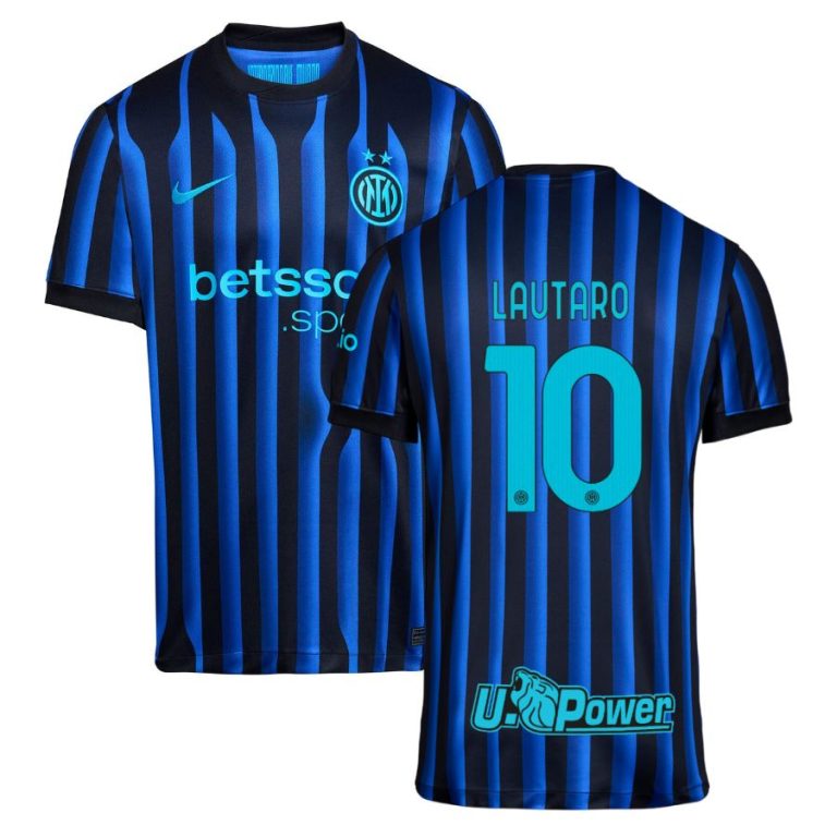 Maillot Inter Milan Domicile 2025 2026 Lautaro | Foot Dealer
