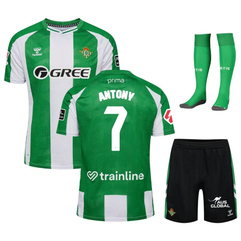Camisa Infantil do Betis Seville 2025-2026 Antony | Foot Dealer