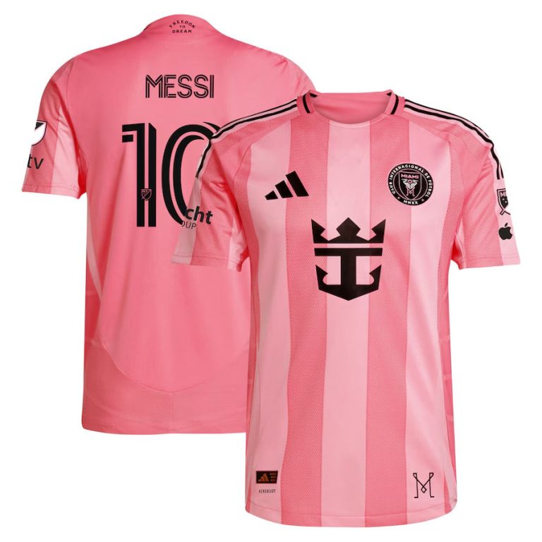 Maillot Match Inter Miami Domicile 2025 2026 Messi | Foot Dealer