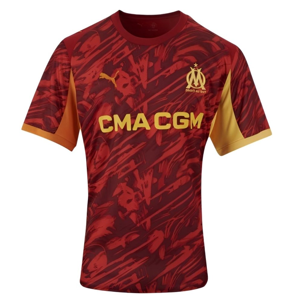 Maillot OM 2025 2026 Gardien Rouge | Foot Dealer