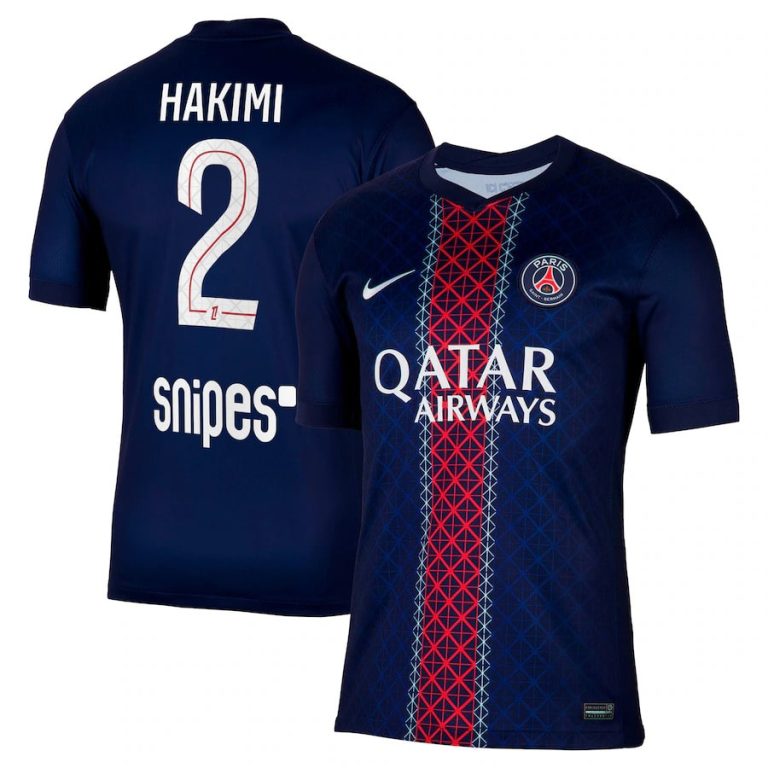 PSG Hejma Ĵerzo 2025-2026 Hakimi | Piedvendisto
