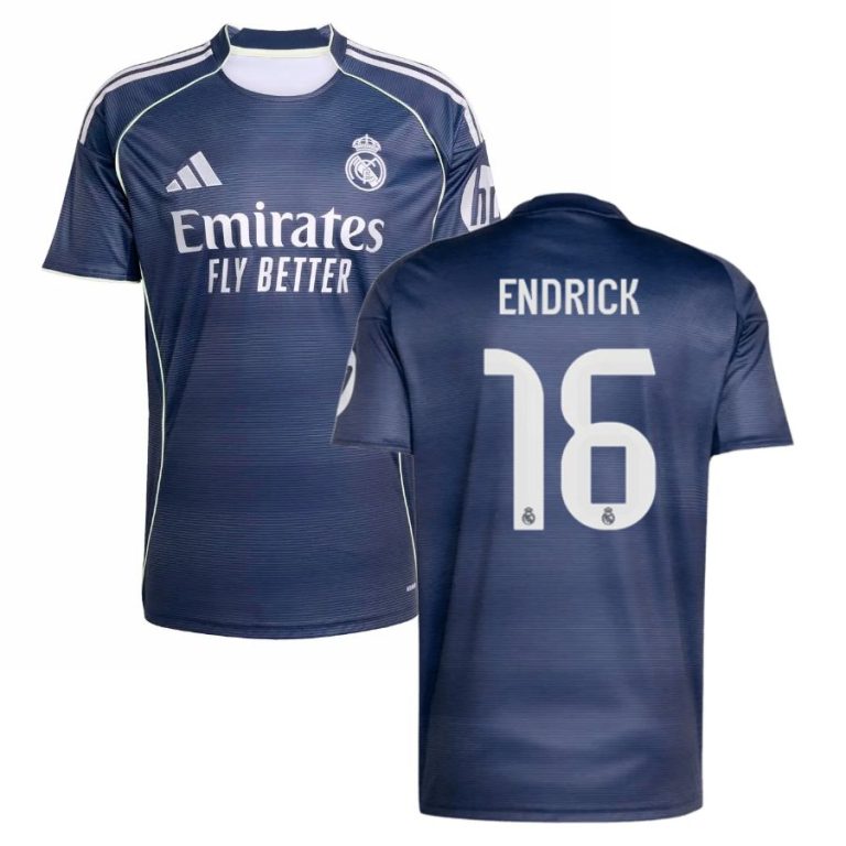 Maillot Real Madrid Exterieur 2025 2026 Endrick | Foot Dealer