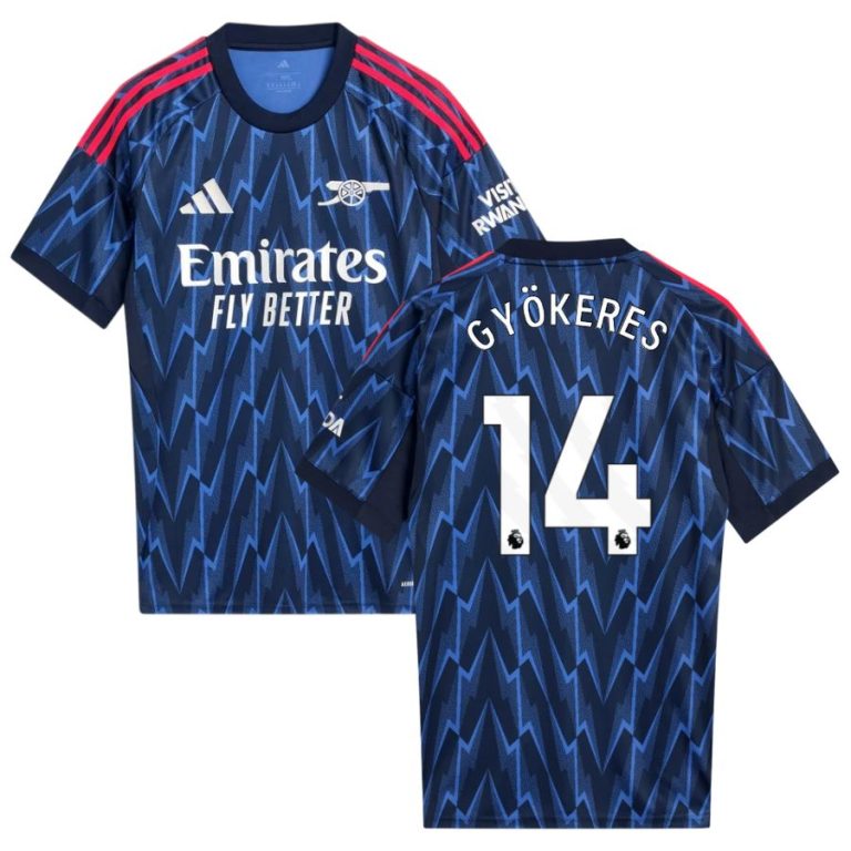 Maillot Arsenal Exterieur 2025 2026 Gyokeres | Foot Dealer