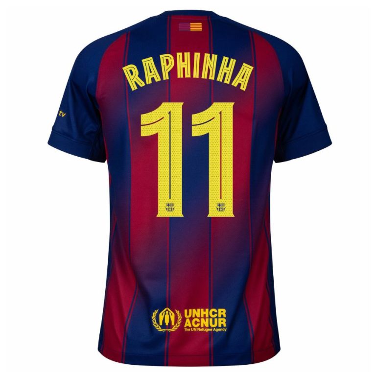 Maglia Barça Home Kit Kids 2025 2026 Raphinha | Foot Dealer
