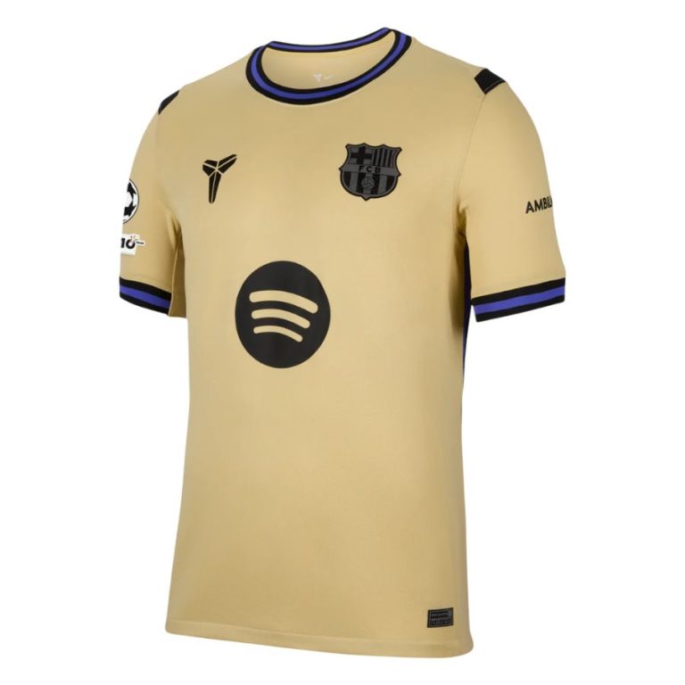 Maglia Barça Away per i zitelli 2025 2026 Rashford UCL | Foot Dealer