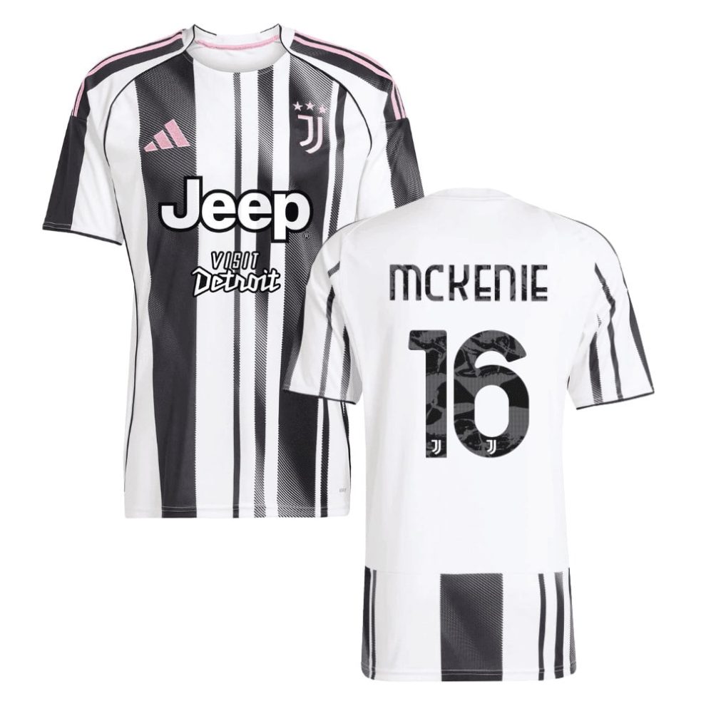 Juventus Home Shirt 2025 2026 McKennie | Foot Dealer