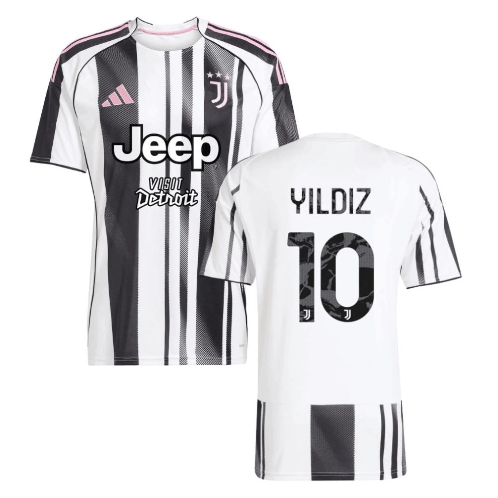 Juventus Home Jersey 2025 2026 Yıldız | Futbalový predajca