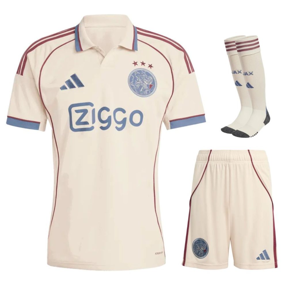 Ajax Third Children's Kit Jersey 2025 2026 | អ្នកលក់បាល់ទាត់