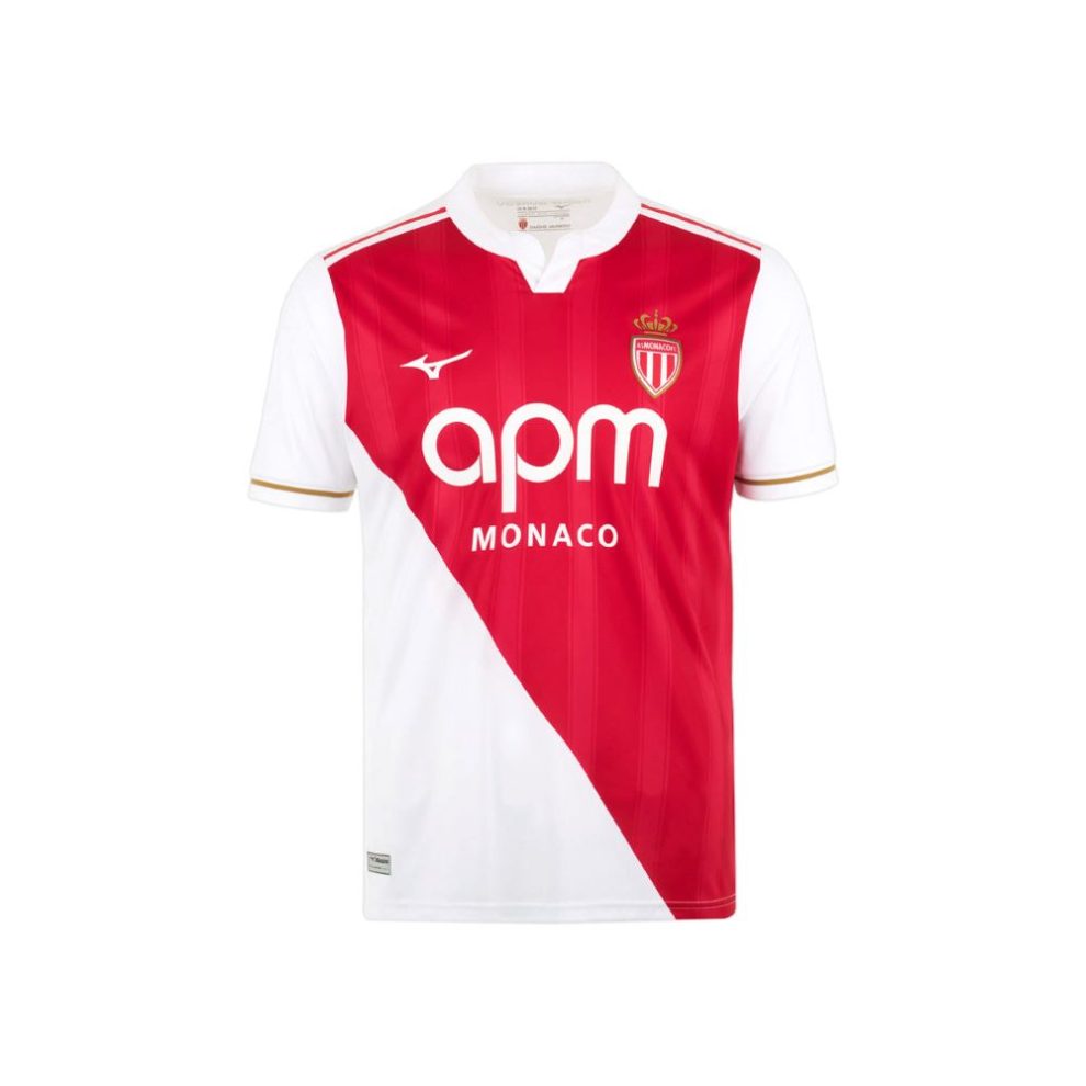 AS Monaco Home Match Jersey 2025 2026 | Football Dealer