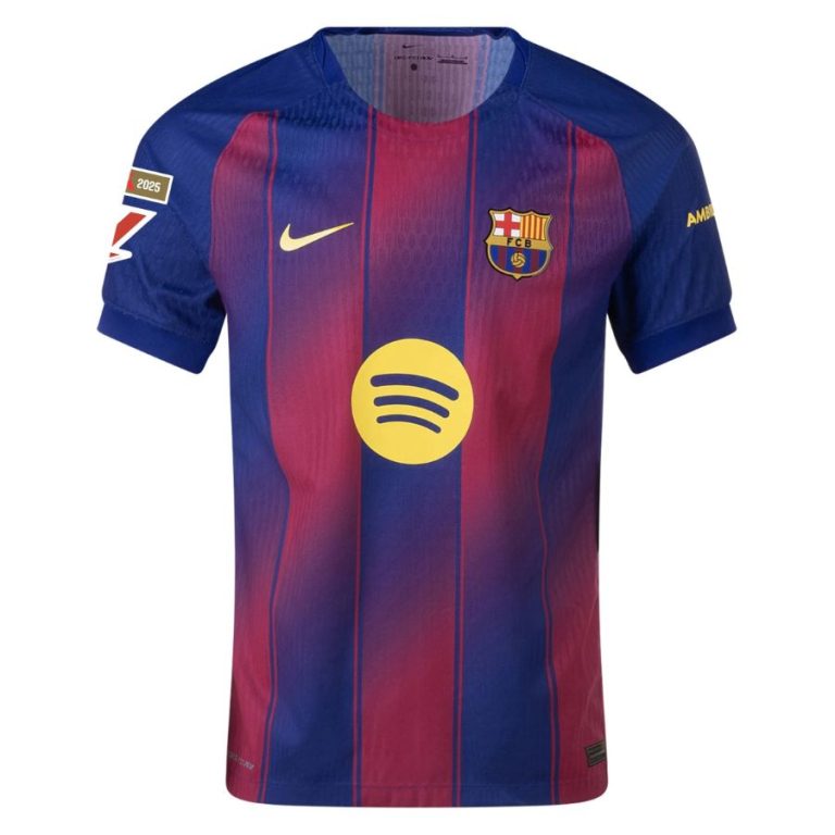 Barca Kay Match Jersey 2025 2026 Araujo La Liga | Foutbòl konsesyonè