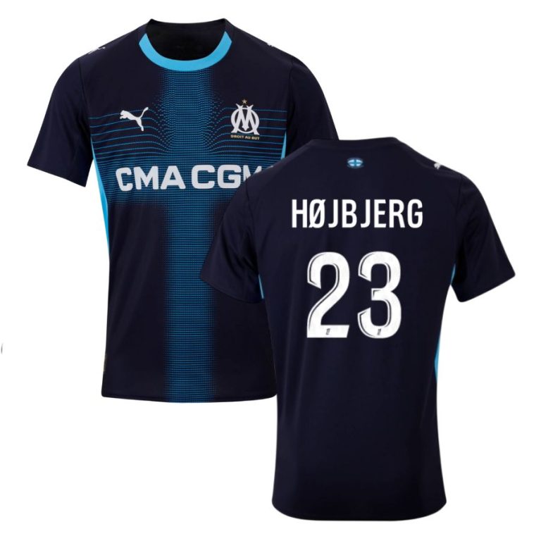 Maillot OM Exterieur 2025 2026 Hojbjerg | Foot Dealer