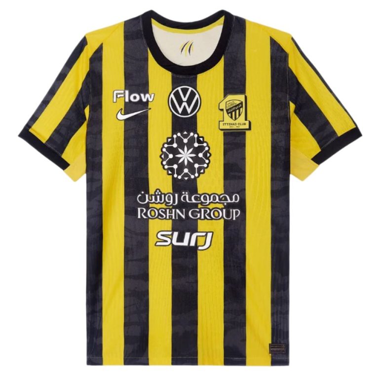 Al Ittihad Home Jersey 2025 2026 | Football Dealer