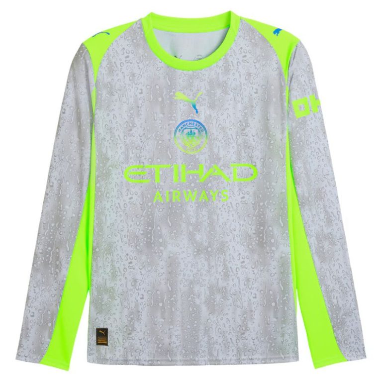 Manchester City Third Shirt 2025 2026 Long Sleeve | Foot Dealer