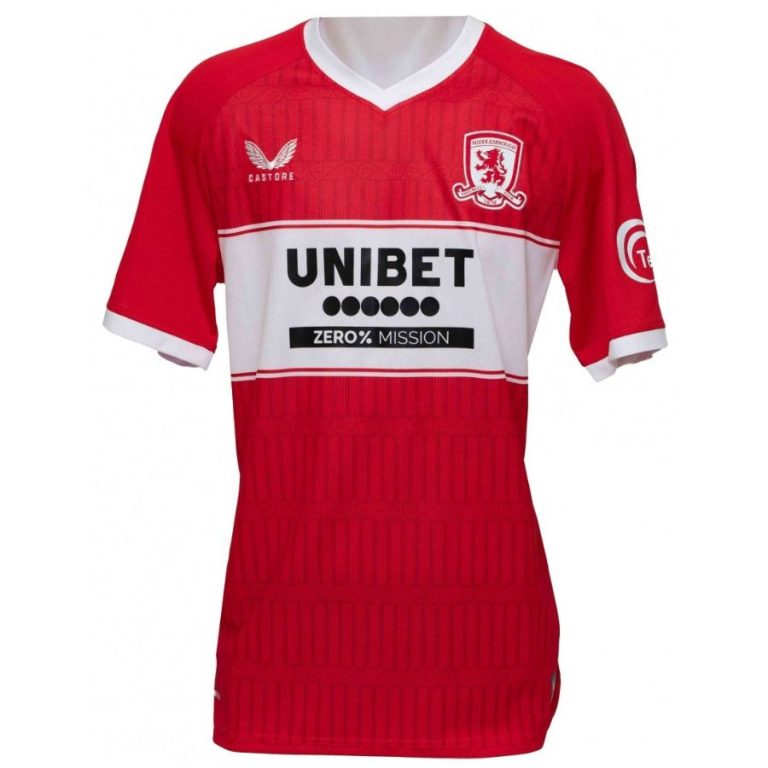 Camiseta do Middlesbrough da primeira equipación 2025-2026 ...