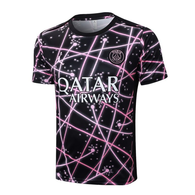 Ensemble Maillot Short PSG 2025 2026 Noir Rose | Foot Dealer