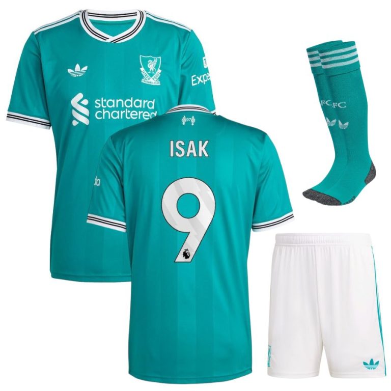 Liverpool Third Kids Kit Jersi 2025 2026 Salah
