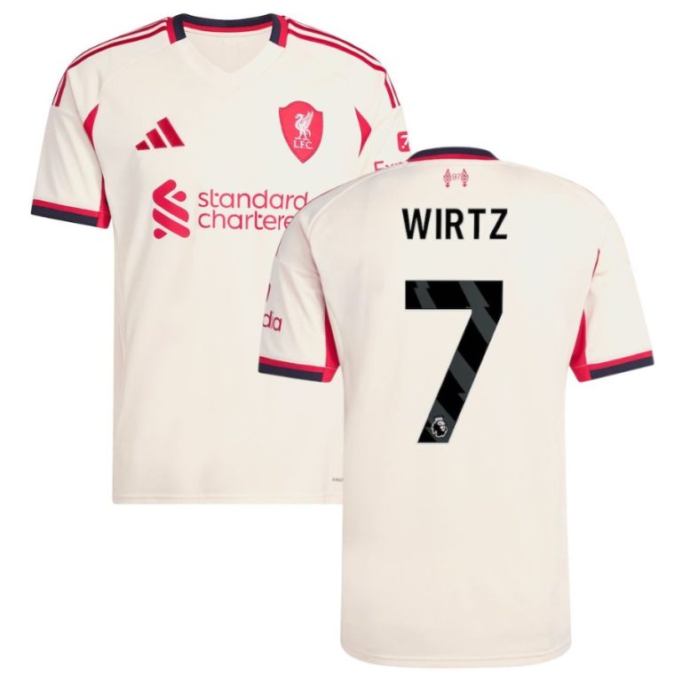 Maglia Liverpool Trasferta 2025 2026 Wirtz | Foot Dealer