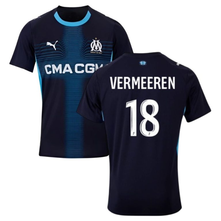 Maillot OM Exterieur 2025 2026 VERMEEREN | Foot Dealer