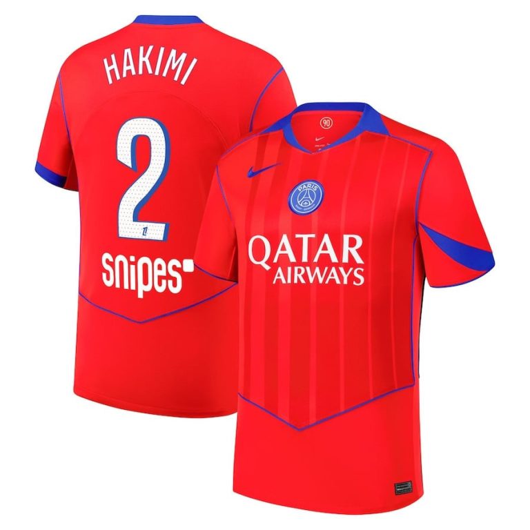 PSG Third Jersey 2025 2026 Hakimi | Foot Dealer