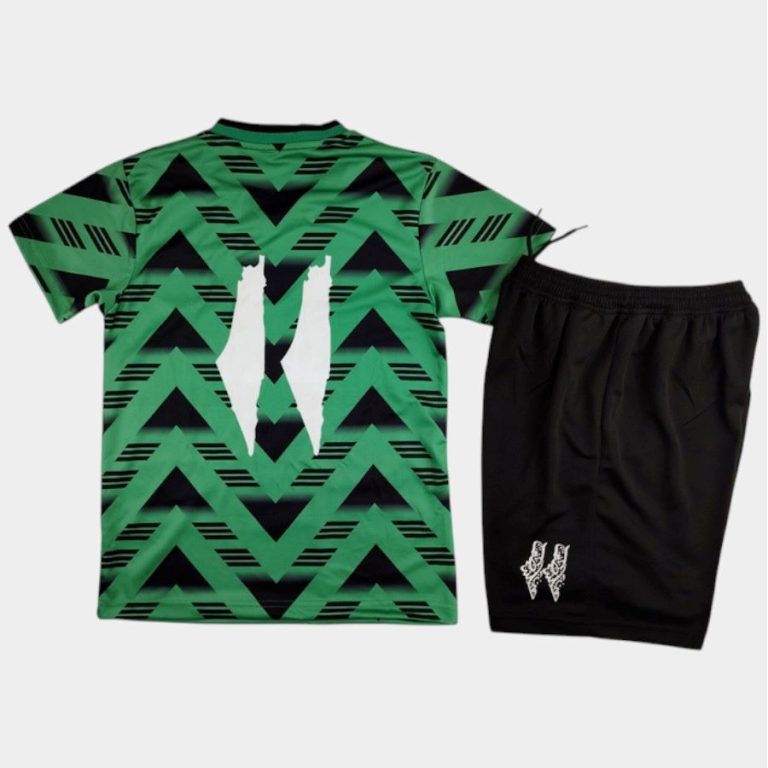 Maglia FC Palestina 2024 2025 per i zitelli, verde | Foot Dealer